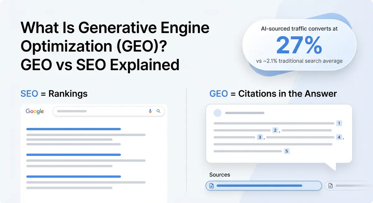 What is Generative Engine Optimization?